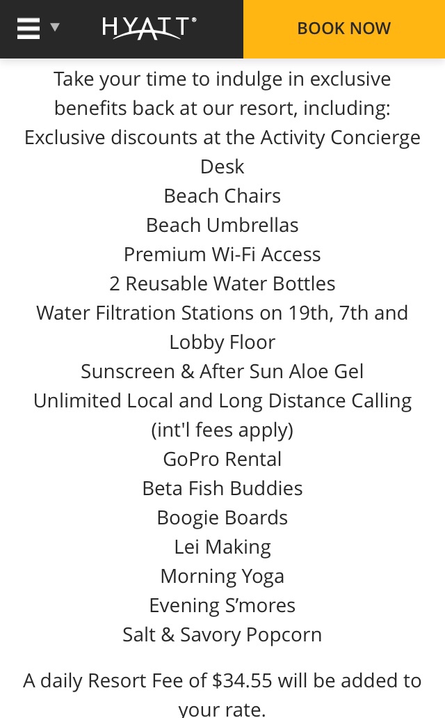 Hotel Resort Fees: Looking for Some Kind of Value in These Unavoidable ...